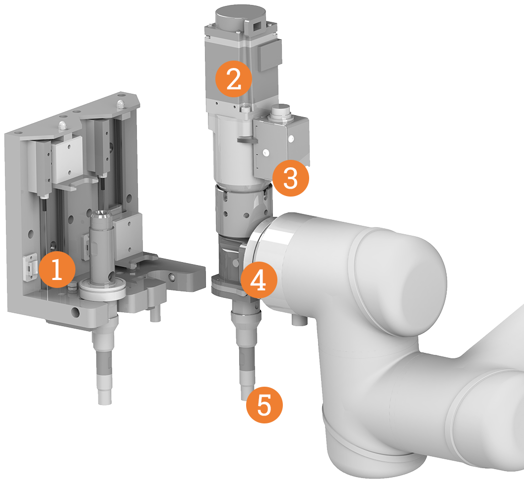 Product - Fixtured Screwdrivers - LWR Screwdriver for Lightweight Robots